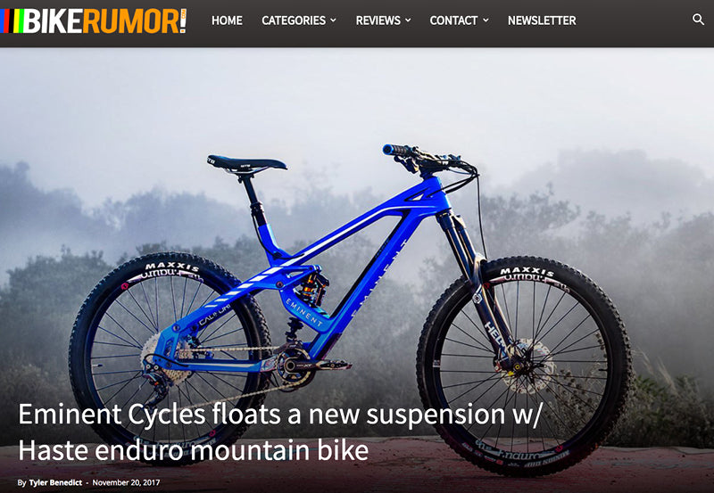 Bike Rumor - Eminent Cycles Launch – eminentcycles